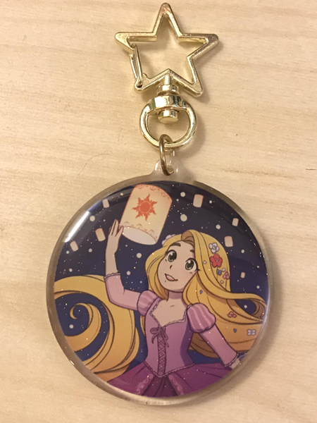 Rapunzel Keychain – Studio Cute